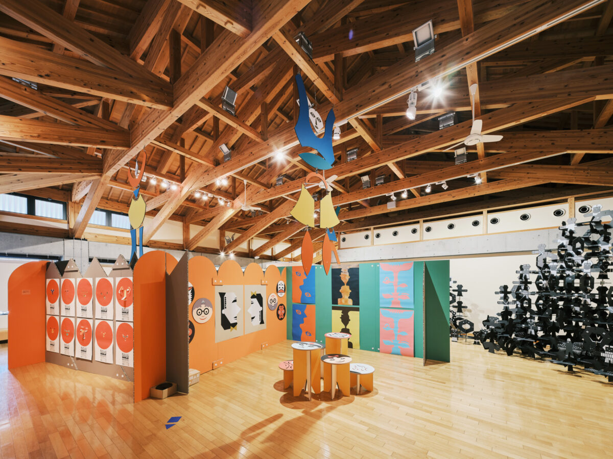 「紙ニケーション」展の様子 – COCHAE